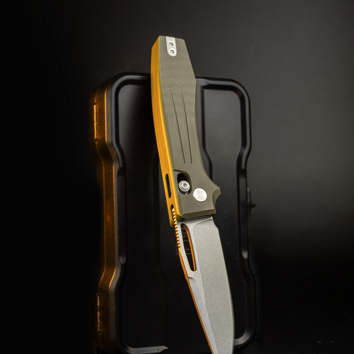 VENA | One-piece Handle | Crossbar Lock – Real Steel Knives